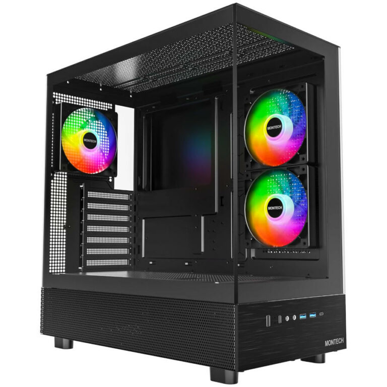 Montech XR - Black - ATX Case - TalosPC
