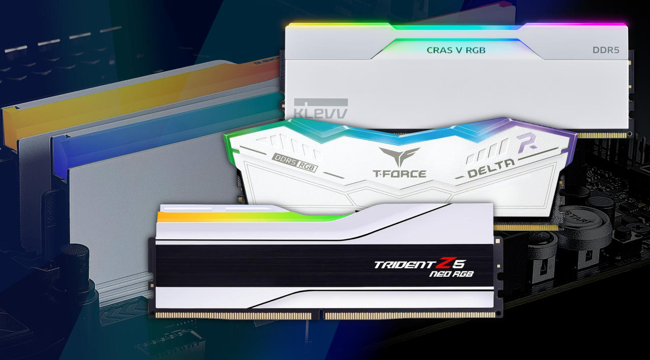 DDR5 2x16GB 6000 CL30 Memory Kits! Best Affordable Options For A White ...