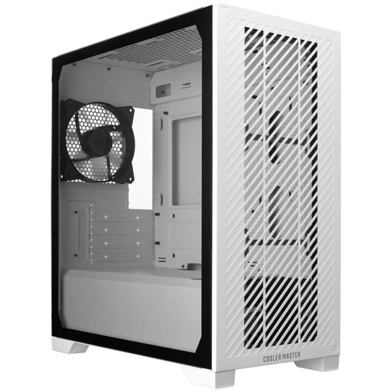 Cooler Master Elite 301 Lite - White - mATX Case - TalosPC